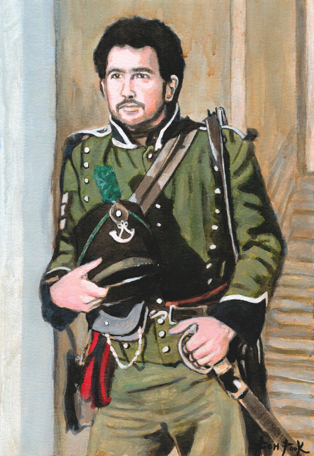 Ben Pook - Sergeant Patrick Harper - Daragh O'Malley