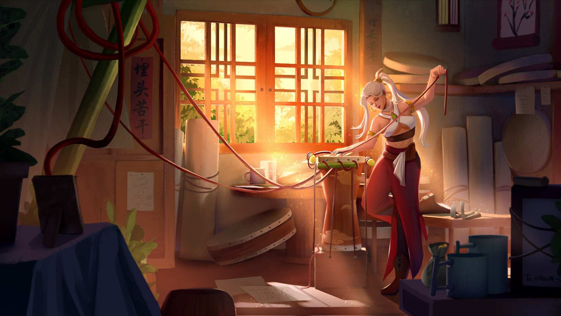 ArtStation - Krona ─ Heads Down, Work Hard