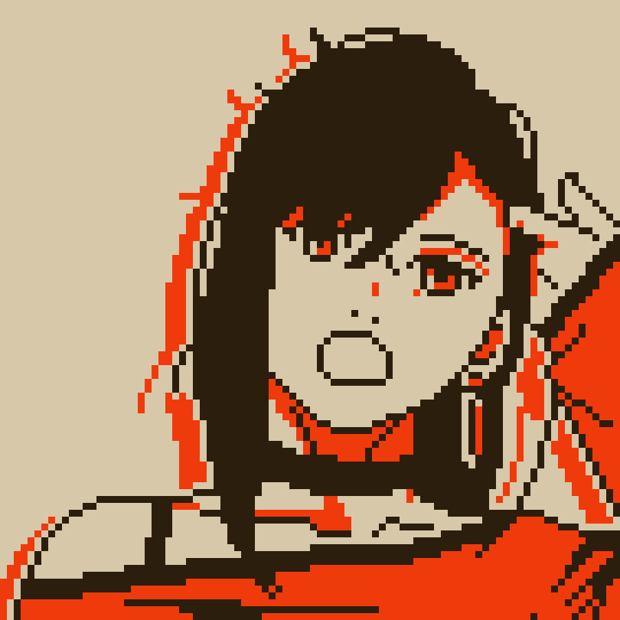 Tugba Özdogan - Pixel Art - Momo Ayase