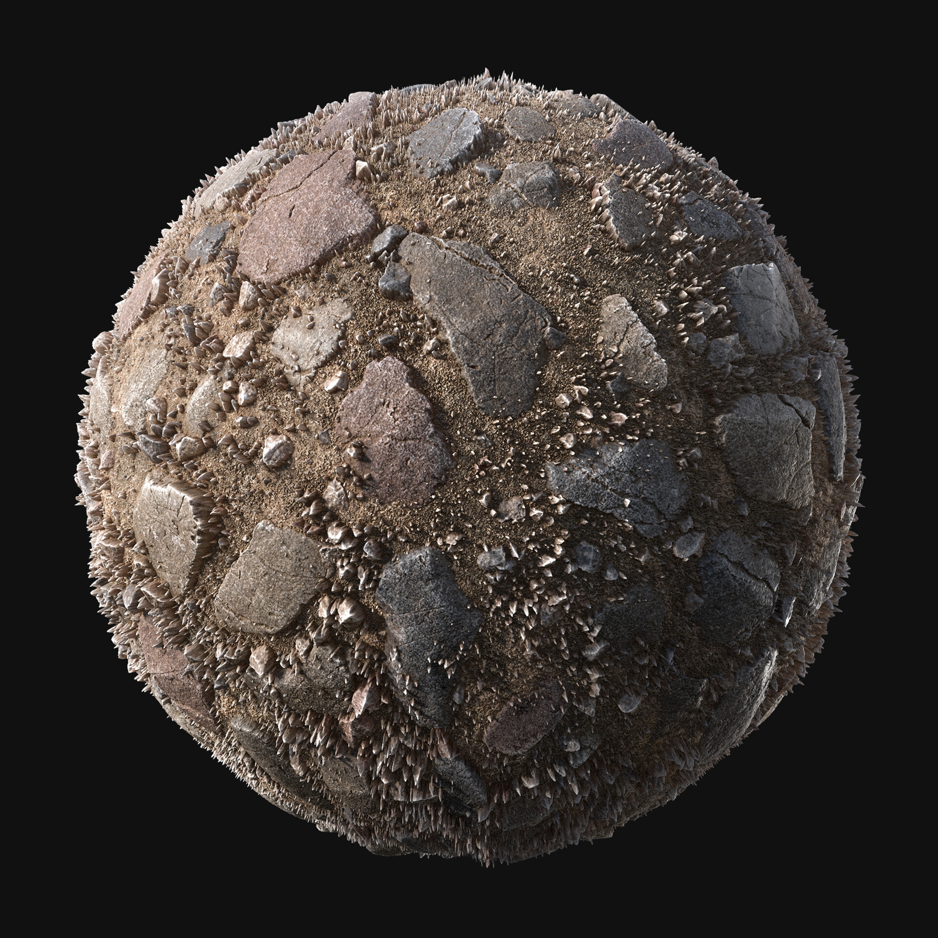ArtStation - Natural Cobblestone Substance Designer Tutorial