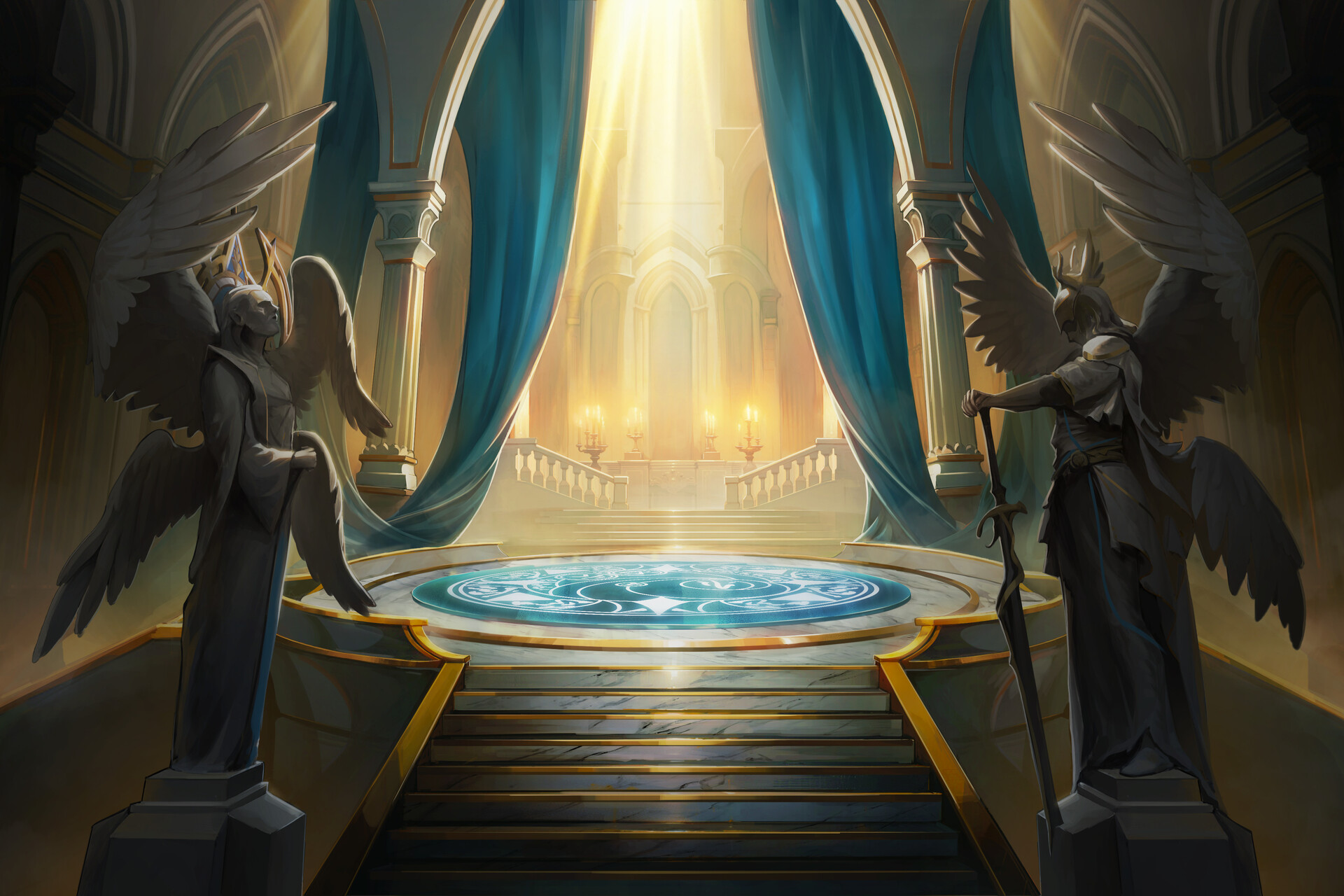 ArtStation - Underground Ritual Stage