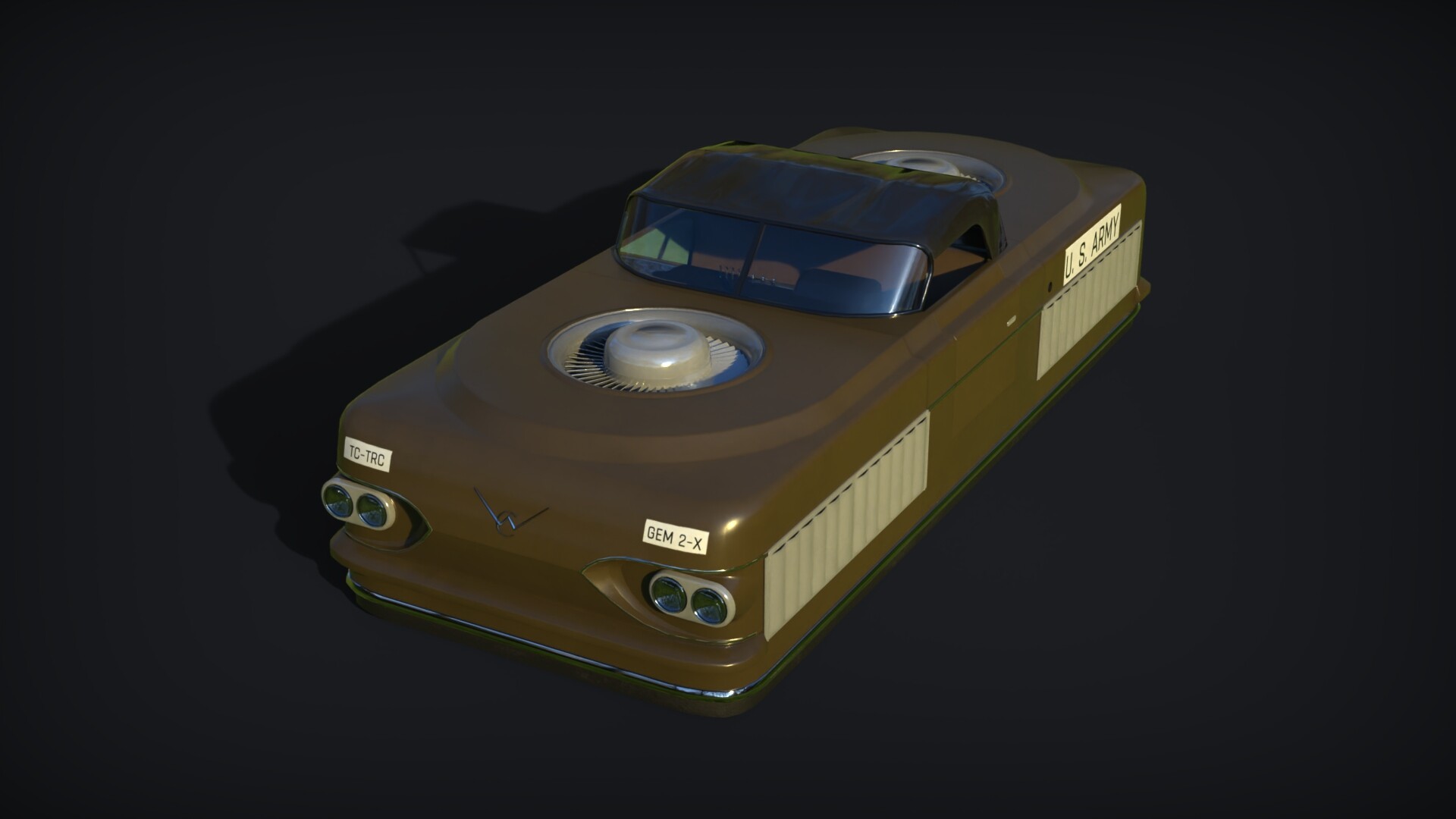 Tim Samedov - Air Car Curtiss 2500 Howercraft