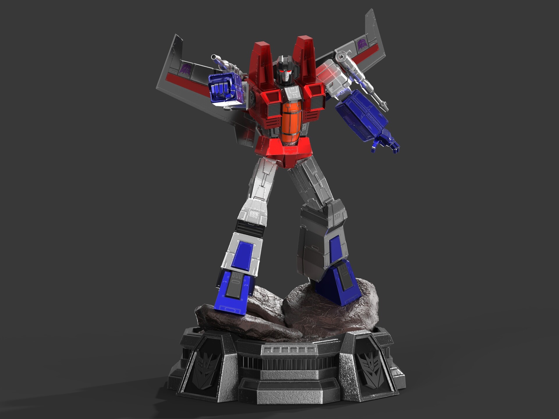 ArtStation - Starscream - Transformers FanArt