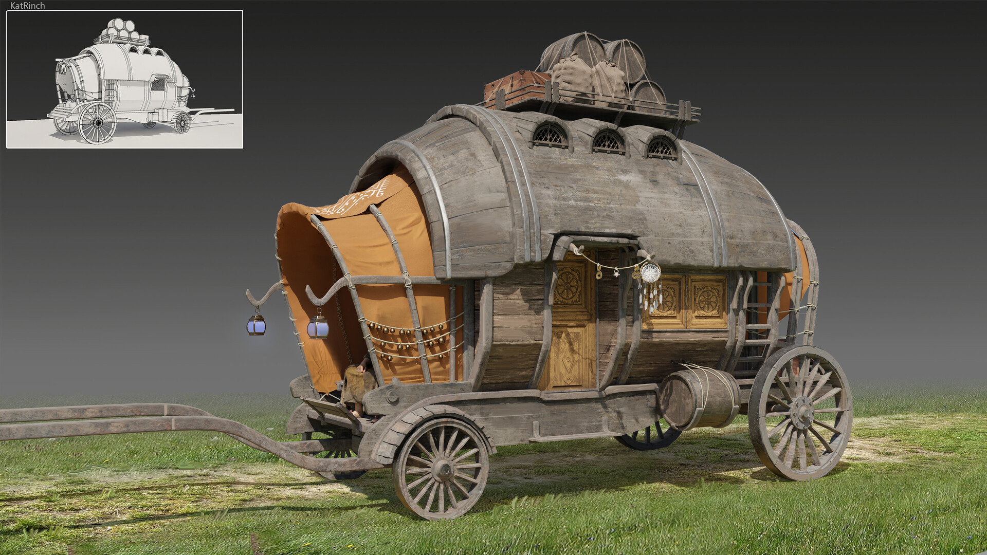 Merchant Wagon-花瓣网