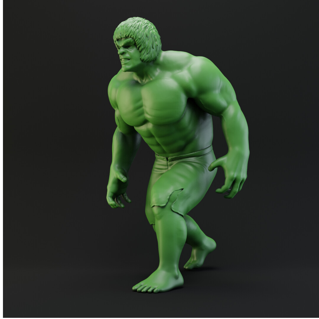 ArtStation - custom Hulk