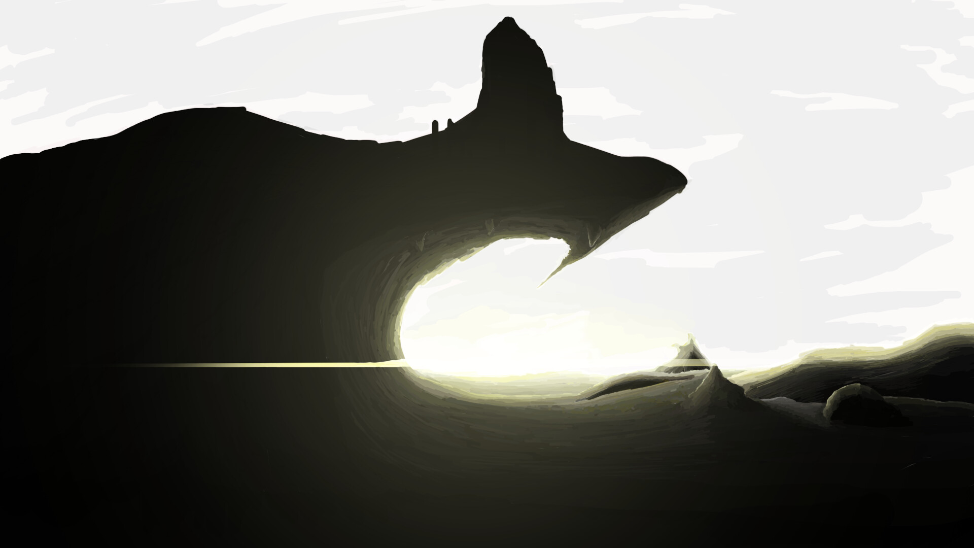 ArtStation - Lightning Study in Digital 2D (2022)