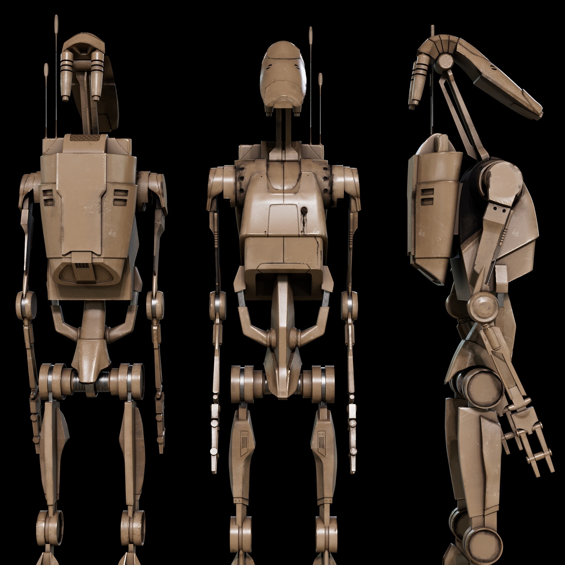 ArtStation - B1 battle droid