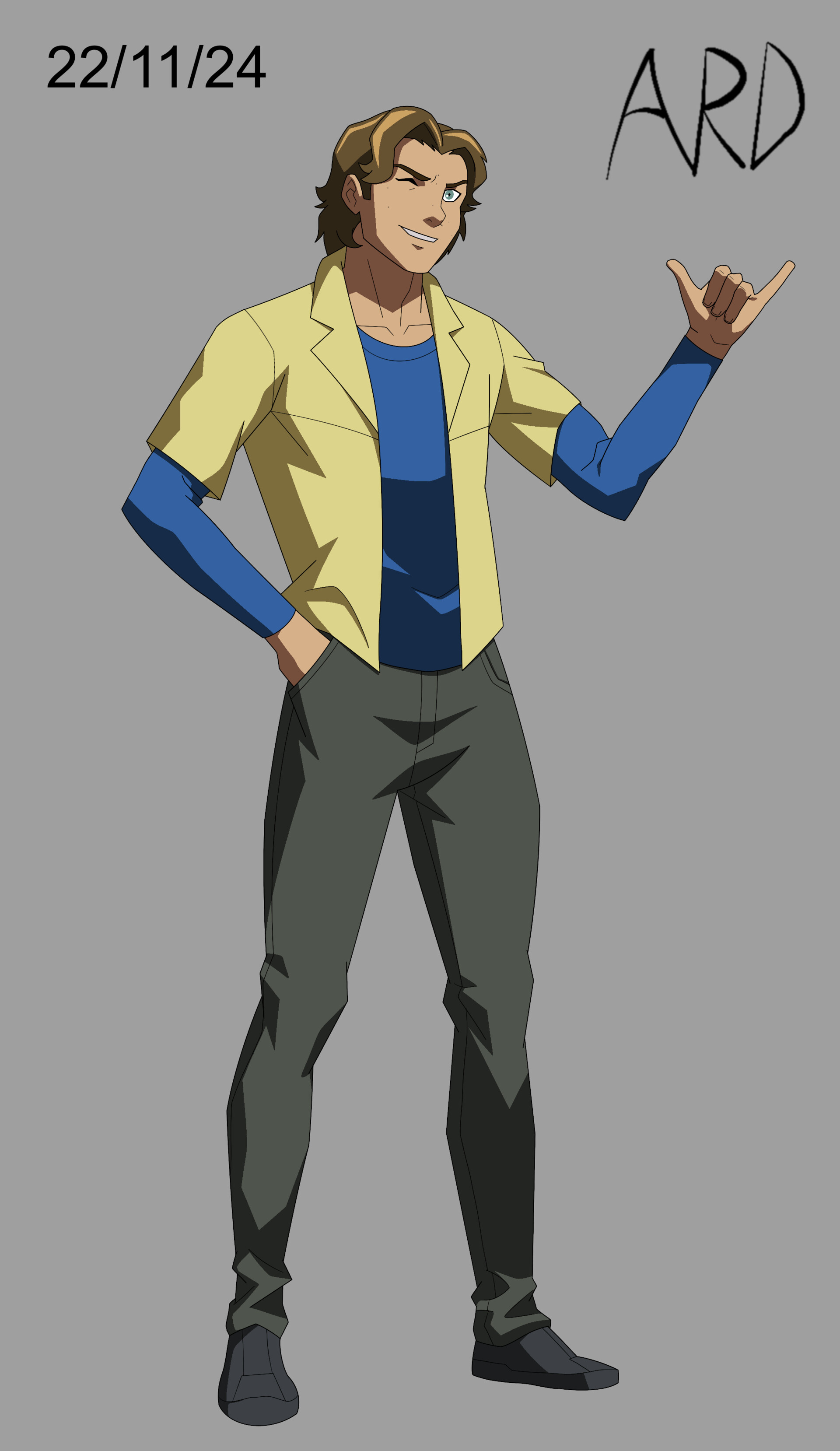 ArtStation - Derek James Character Sheet