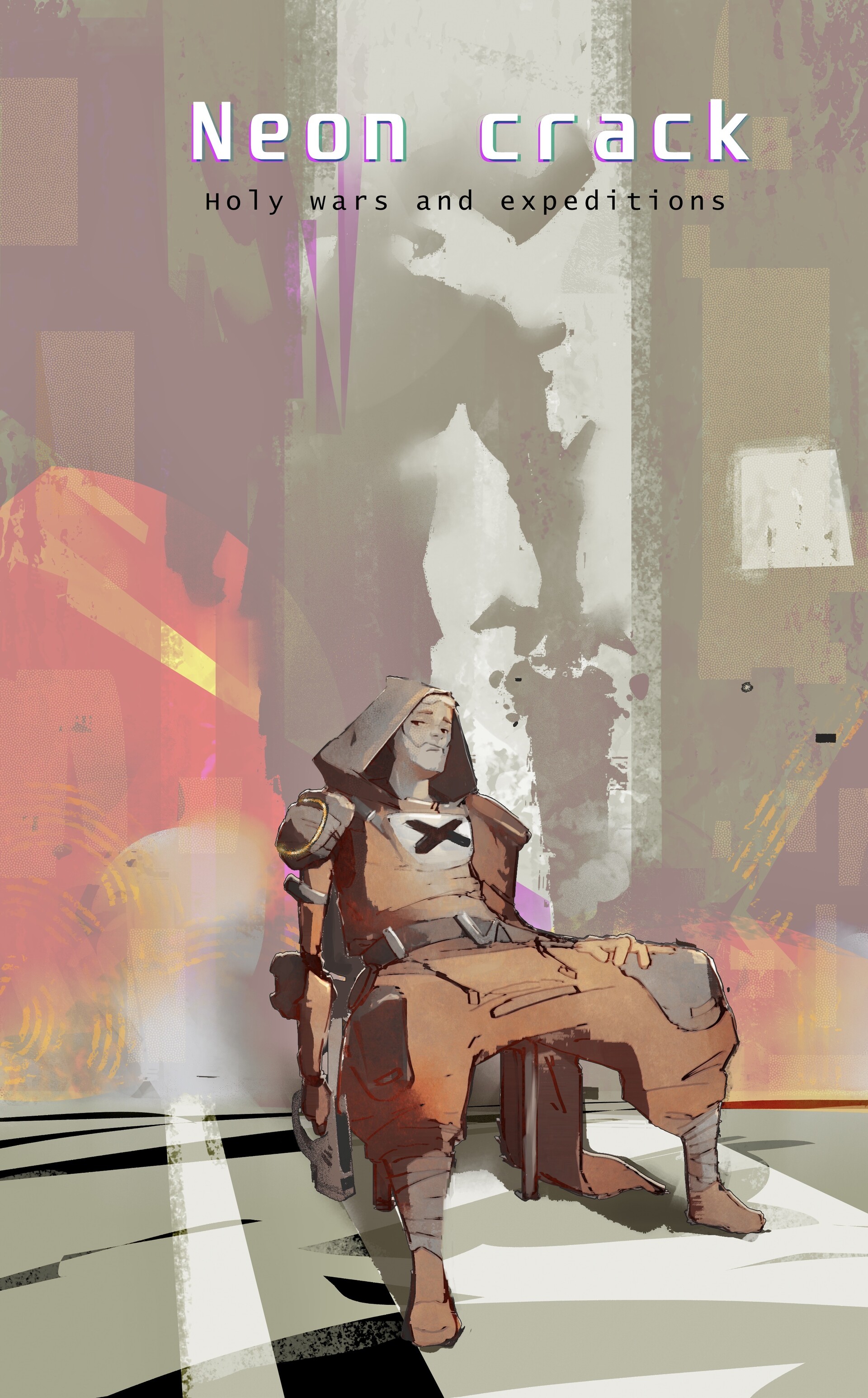 ArtStation - Neon Crack：Cosmic police