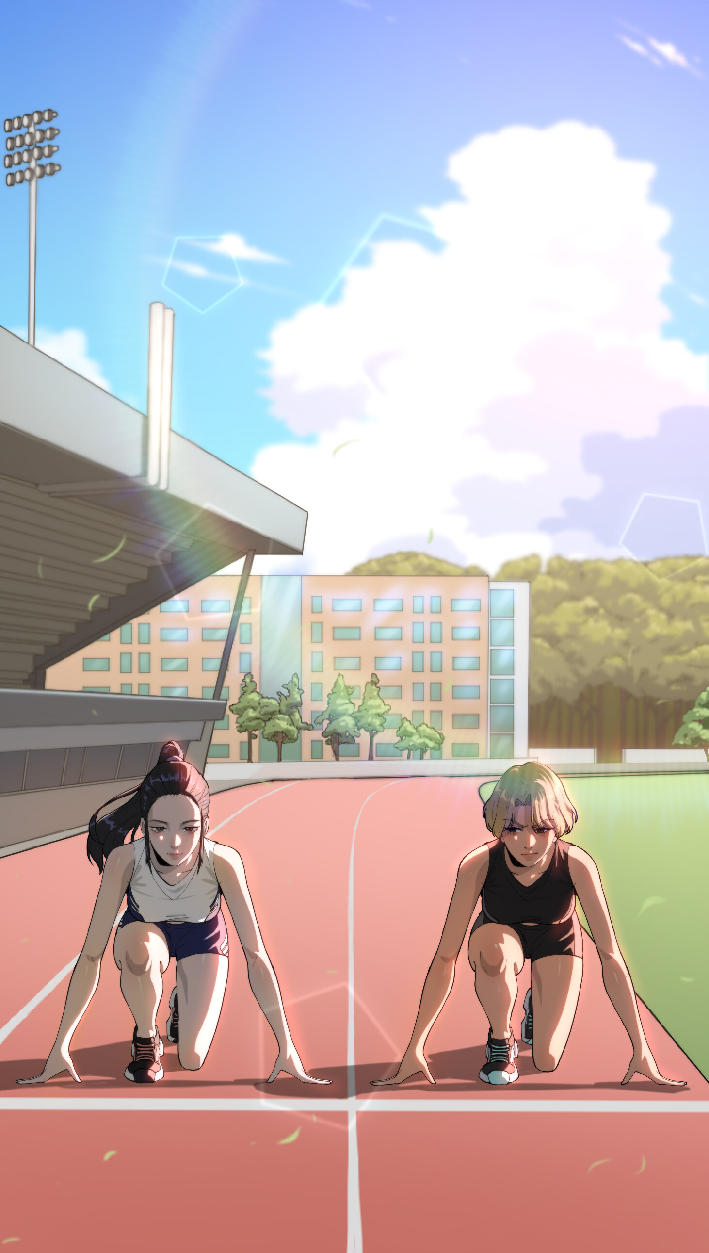 Chromatic Level Studio - Dynamic Race Concept Art