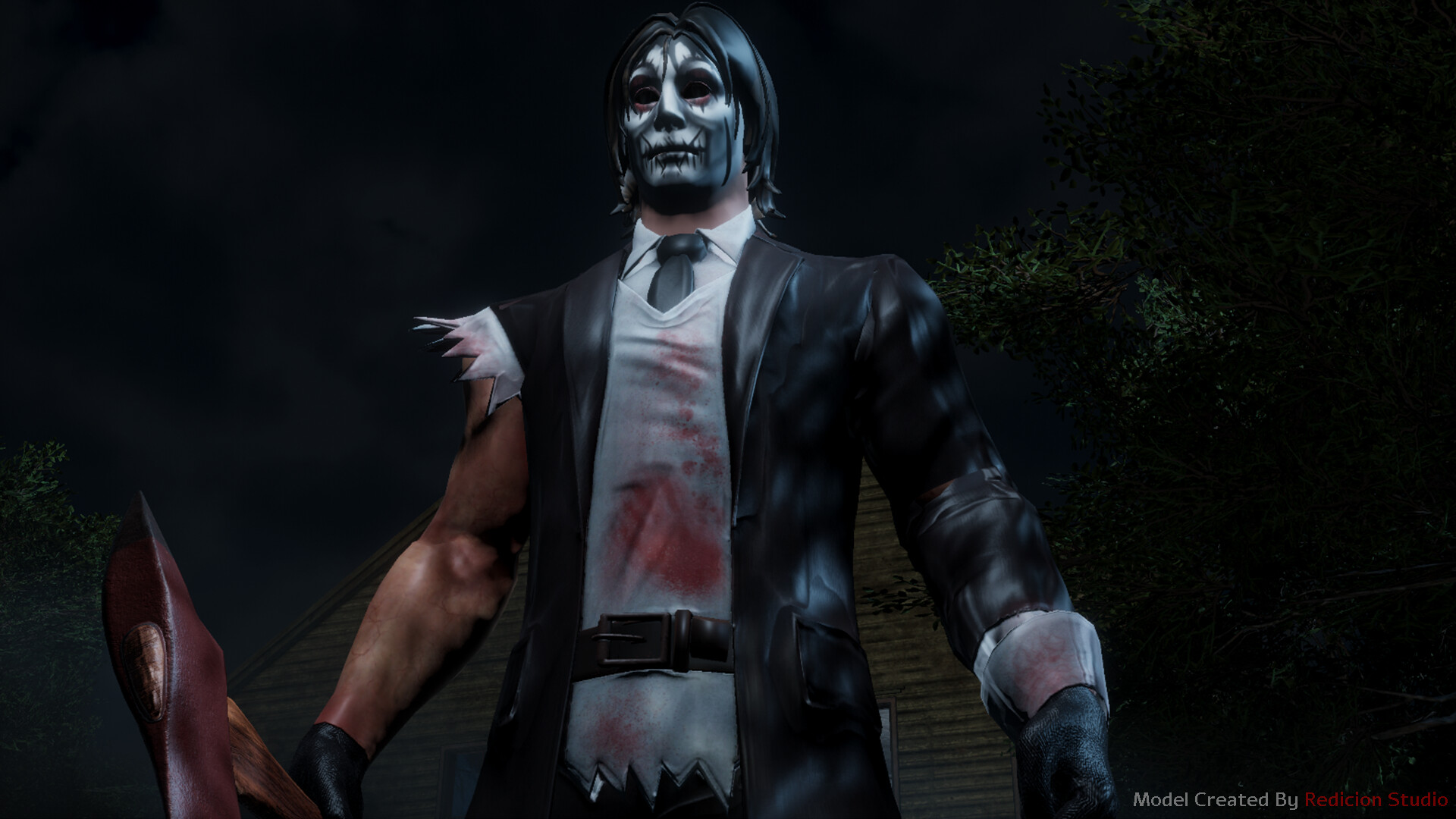 ArtStation - The Veilshade Butcher: A Terrifying Killer from Our Horror ...