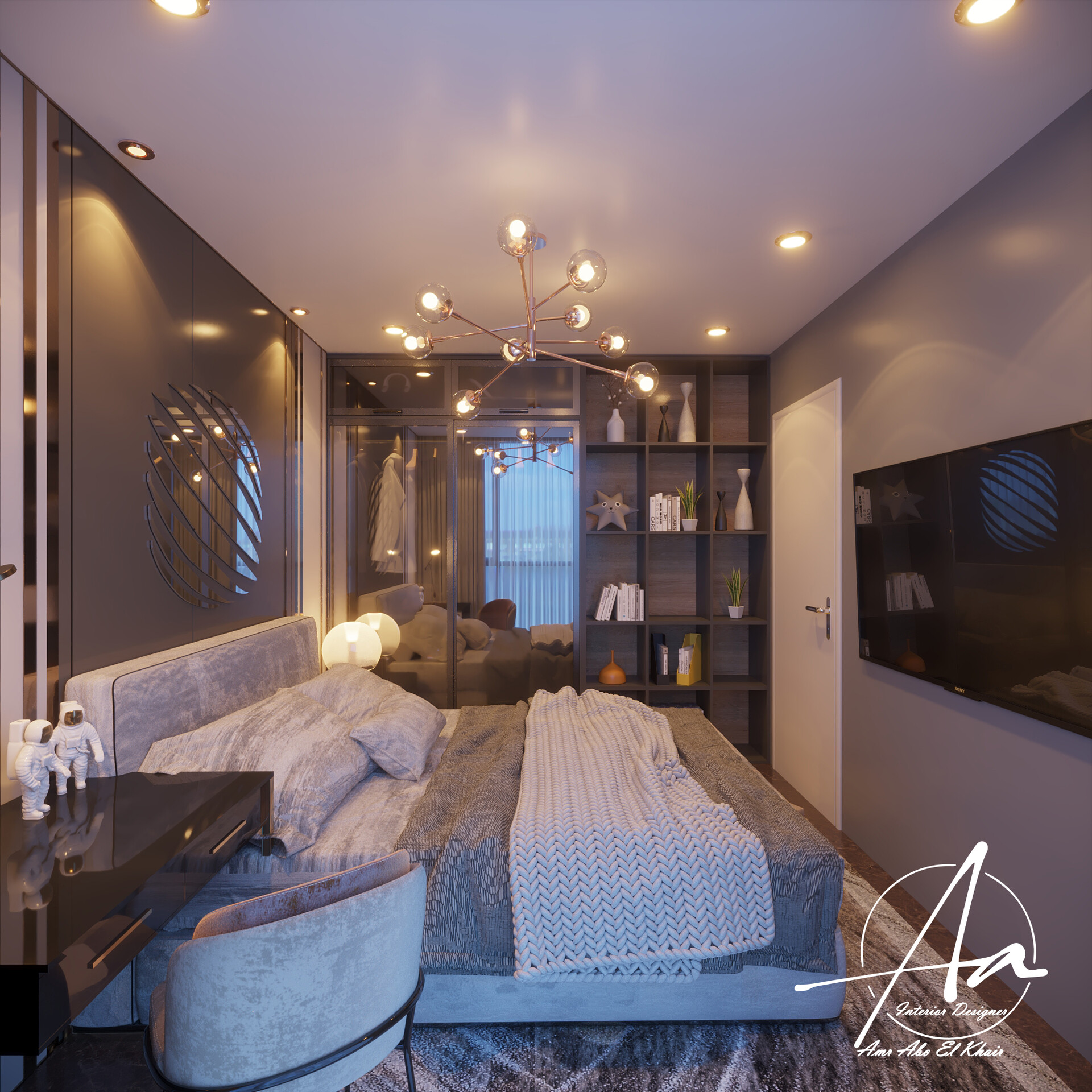 Amr Abo El khair - Bed Room Modern 2022