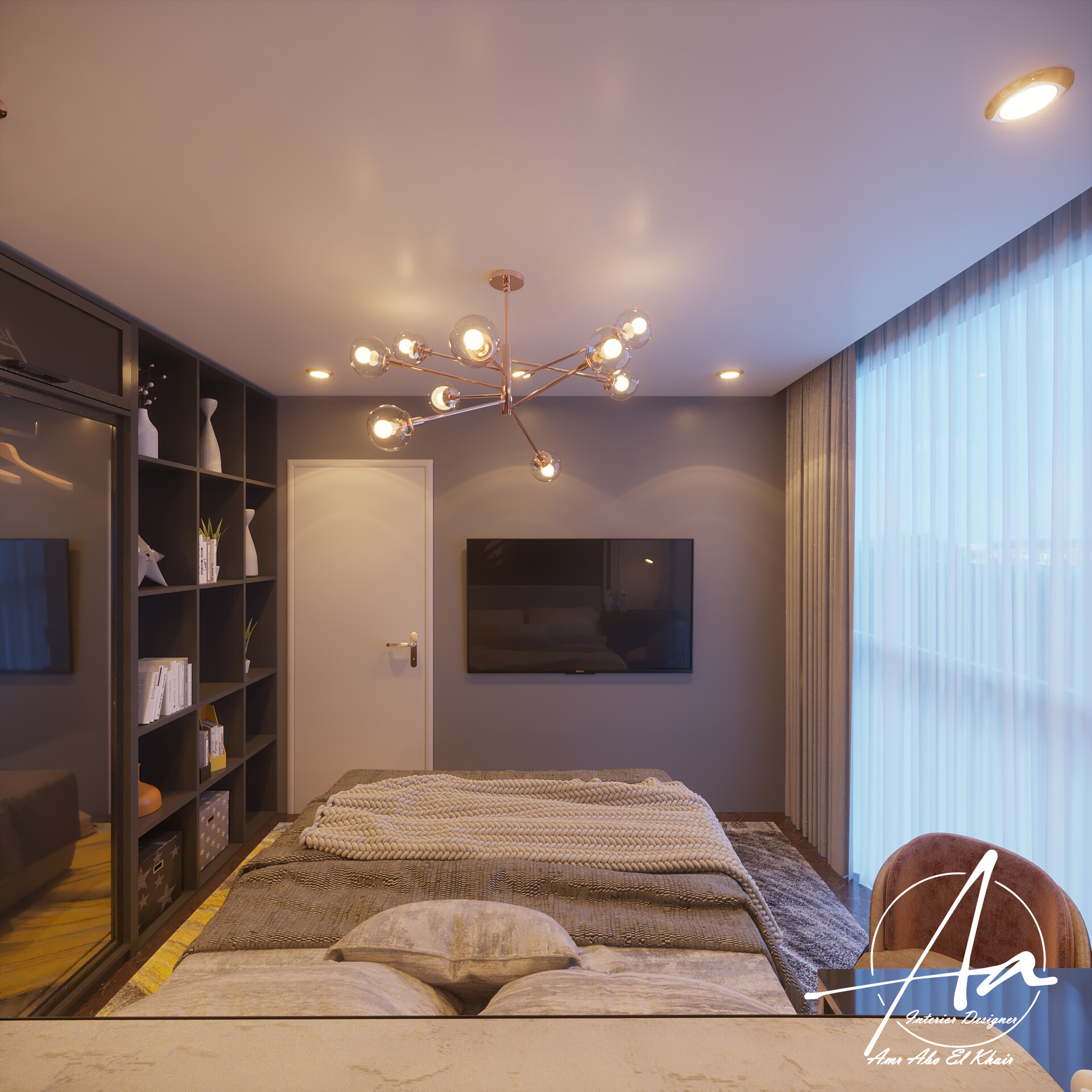 Amr Abo El khair - Bed Room Modern 2022