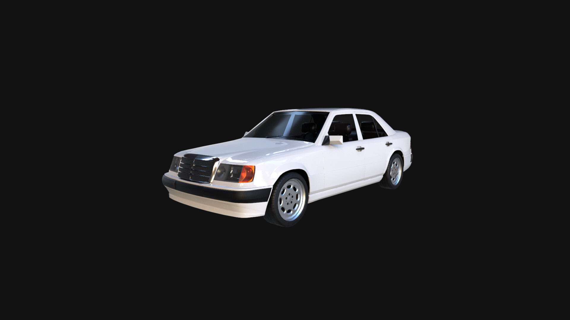 ArtStation - Mercedes W124