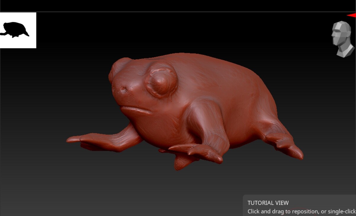 ArtStation - Desert Rain Frog 3D Print
