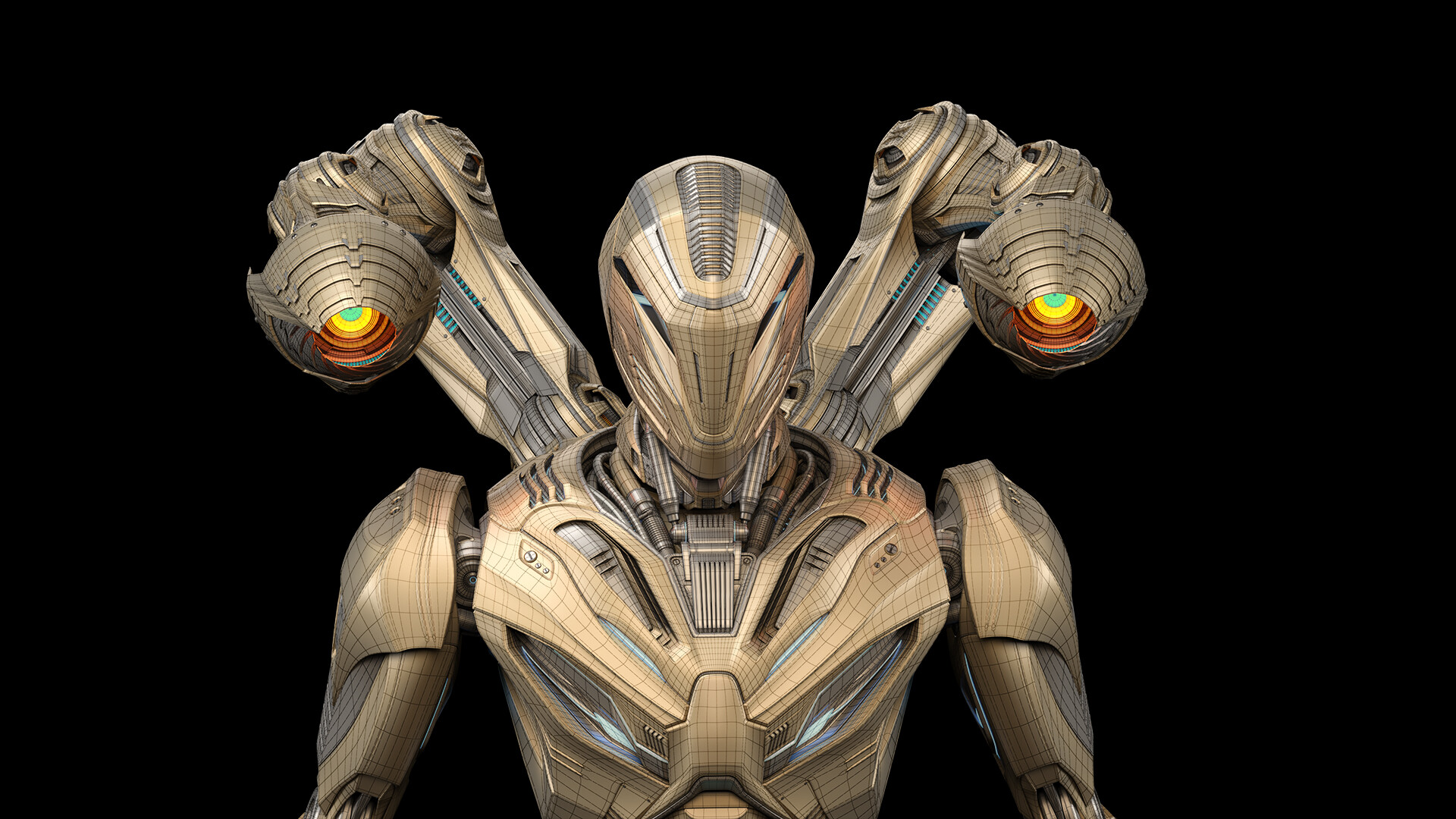 Mykola Holyutyak - Robot Mech Destroyer