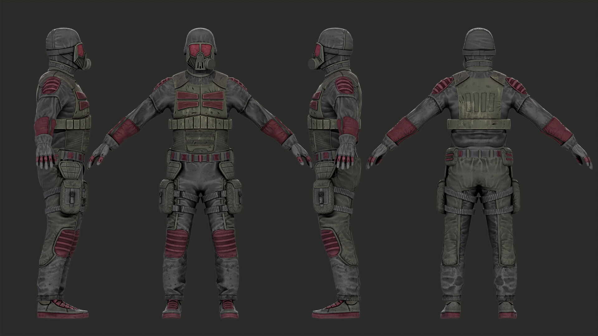 ArtStation - Dayz Suit for Duty faction Stalker2 style