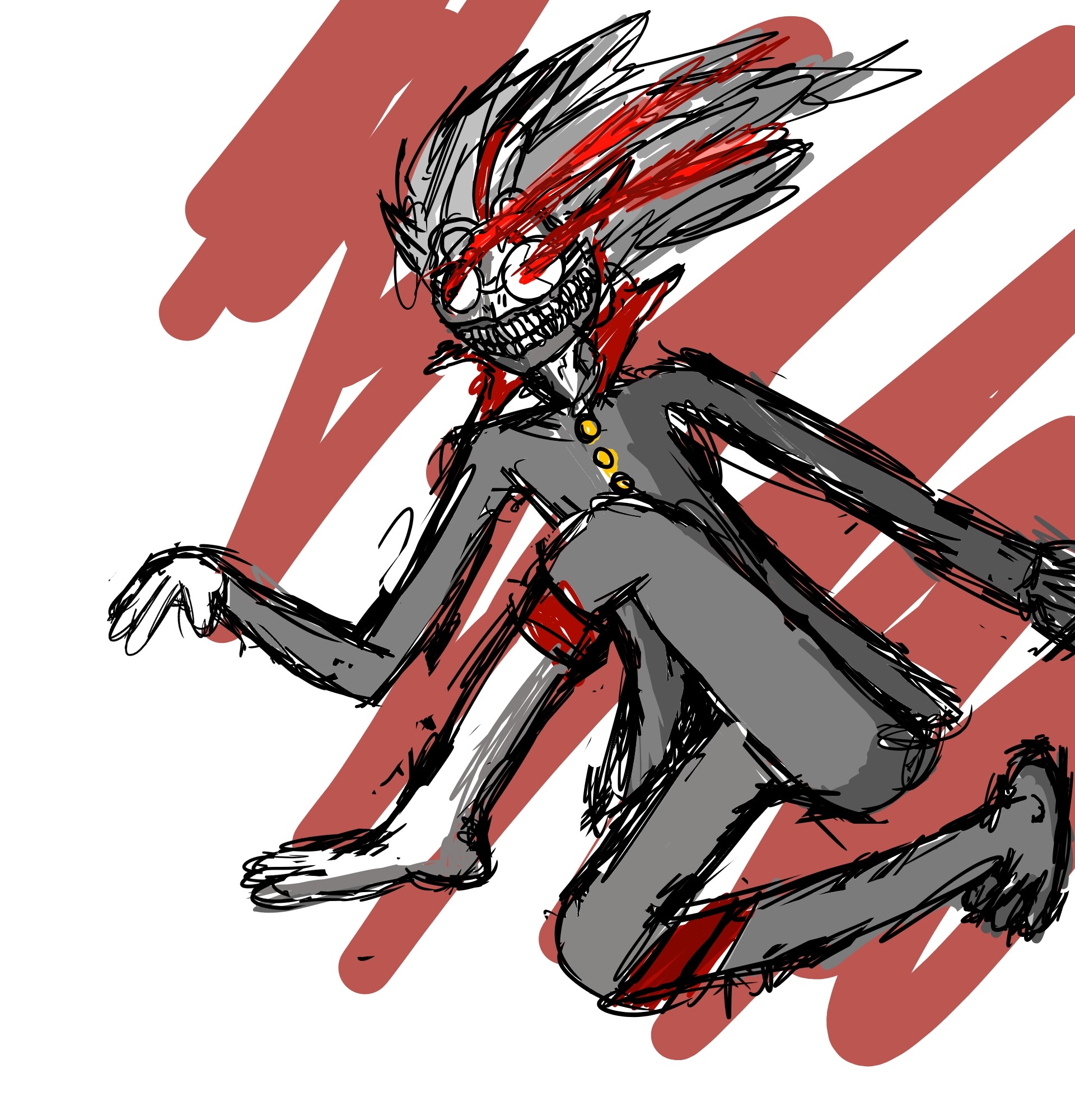 ArtStation - [Fan Art] Okarun from Dan Dan