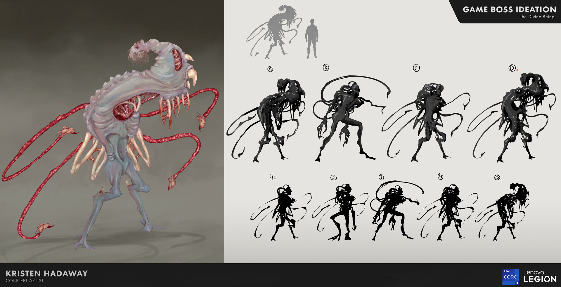 ArtStation - The Divine Being Creature Concept Art