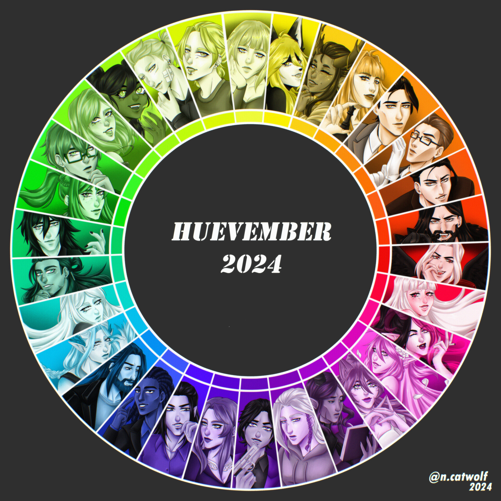 ArtStation - Huevember 2024