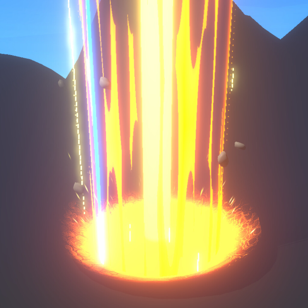 ArtStation - Vertical Beam VFX
