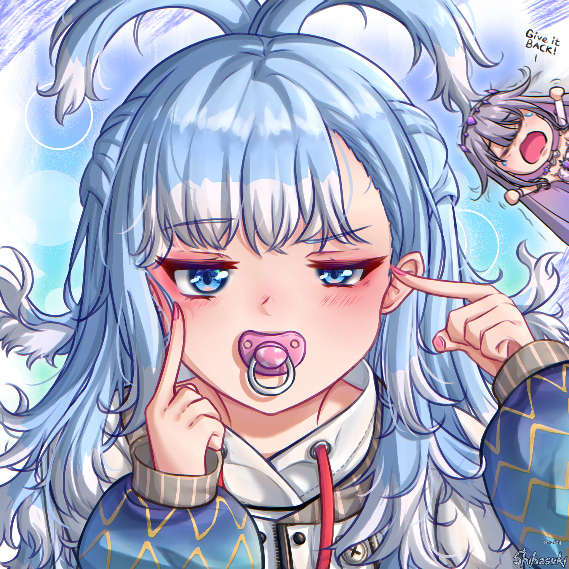 ArtStation - Kobo Kanaeru X Koseki Bijou | FA Illust #35