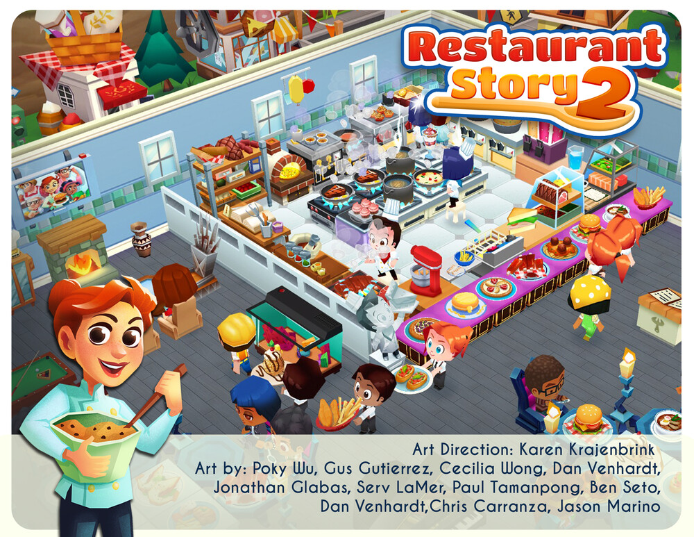 ArtStation - Restaurant Story 2