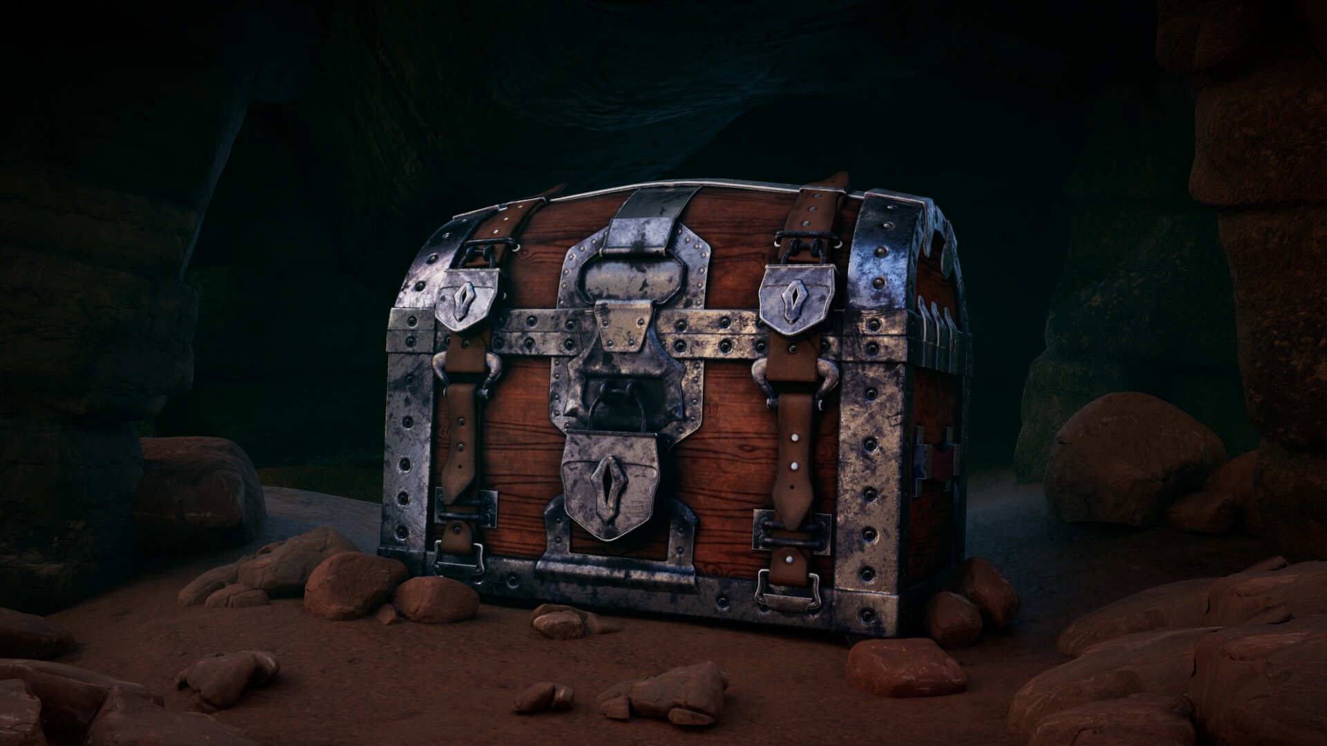 ArtStation - Old treasury chest