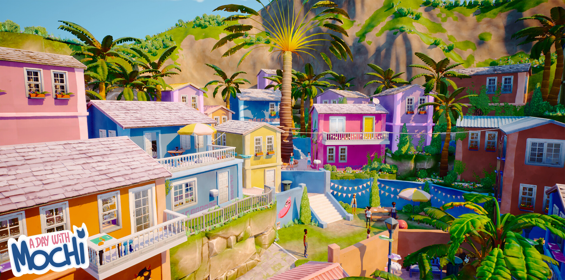 Gérard Zoé - A Day With Mochi | Level Art and concepts