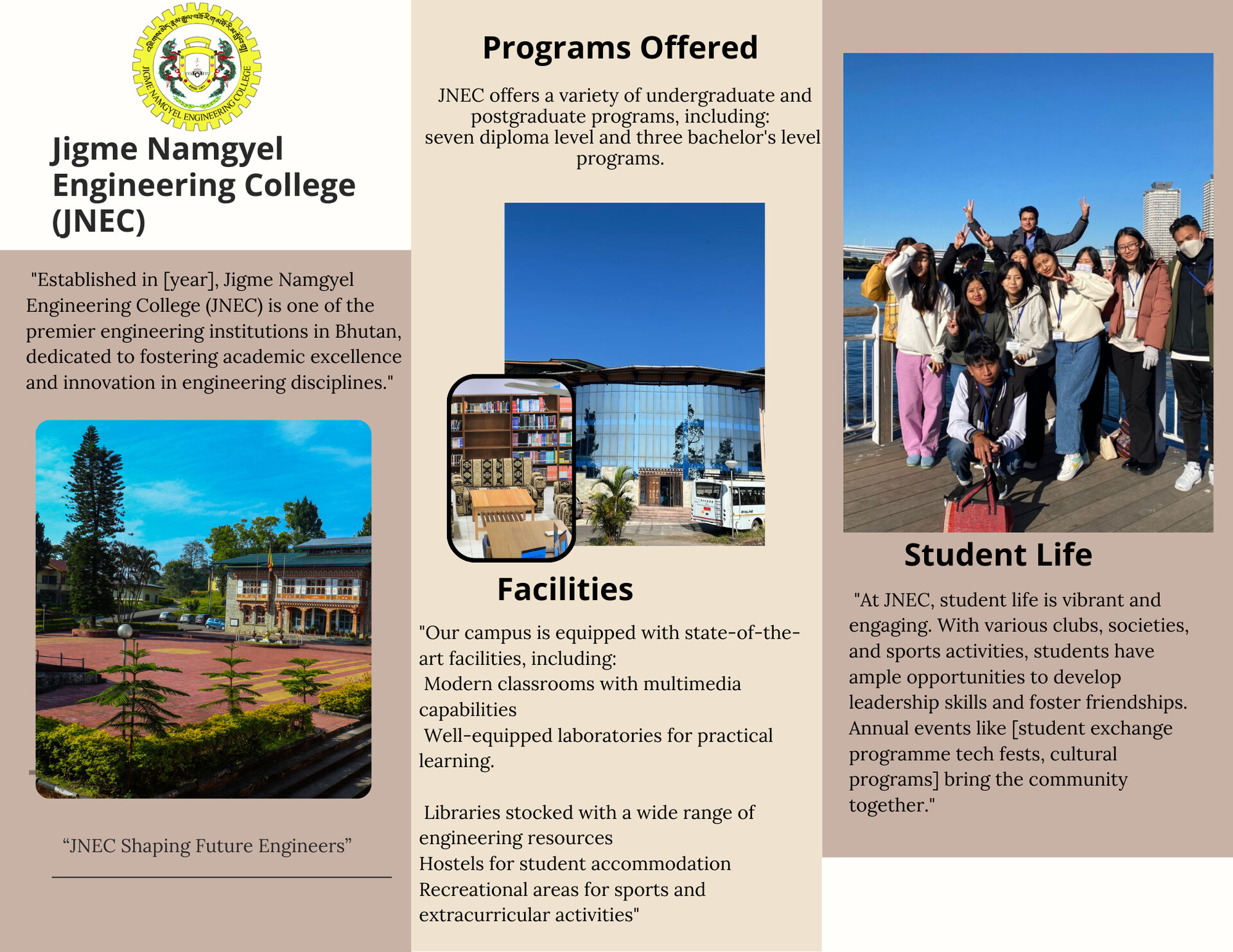 ArtStation - JNEC- Your Gateway to Engineering Excellence