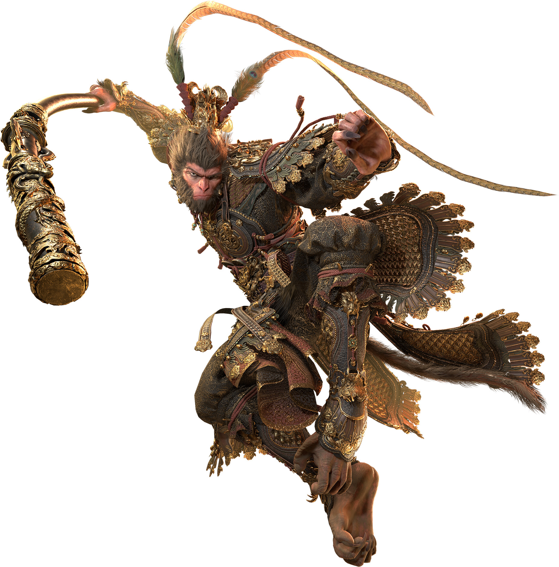 ArtStation - Black Myth: Wukong Character Render Fanarts