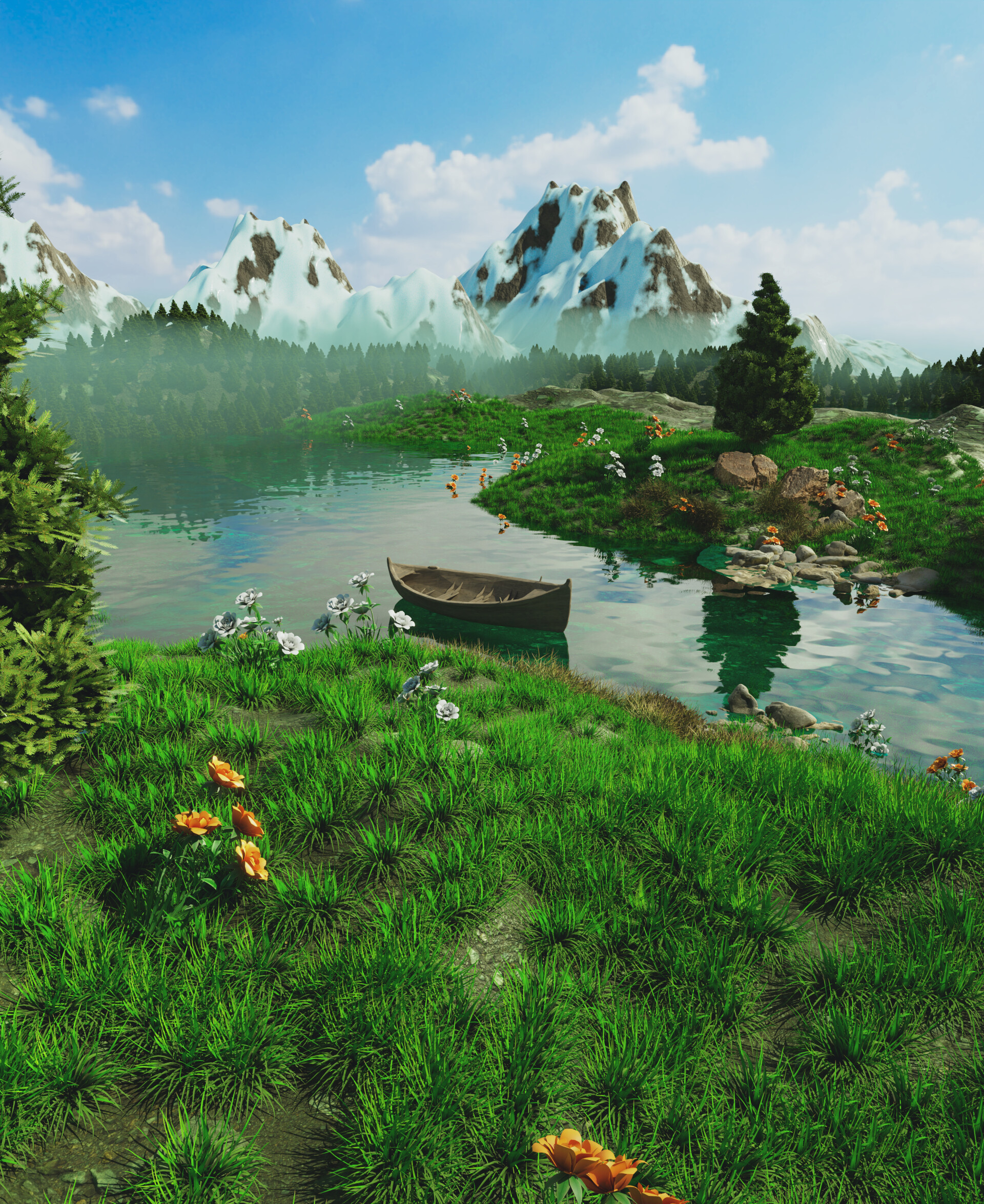 ArtStation - Frost and Fern