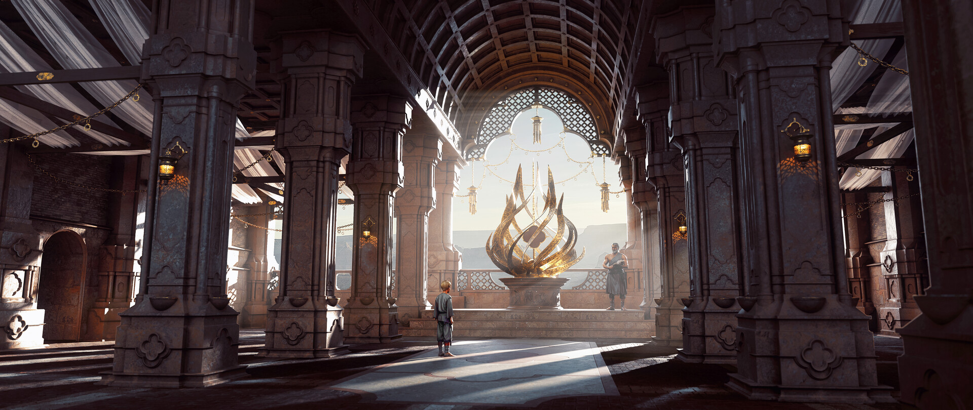 ArtStation - Temple of the Wind Goddess