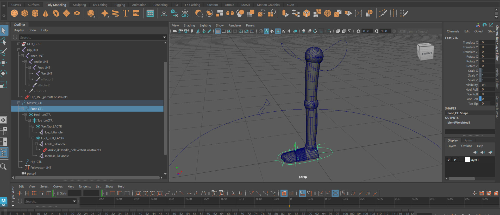 ArtStation - Foot_Rig