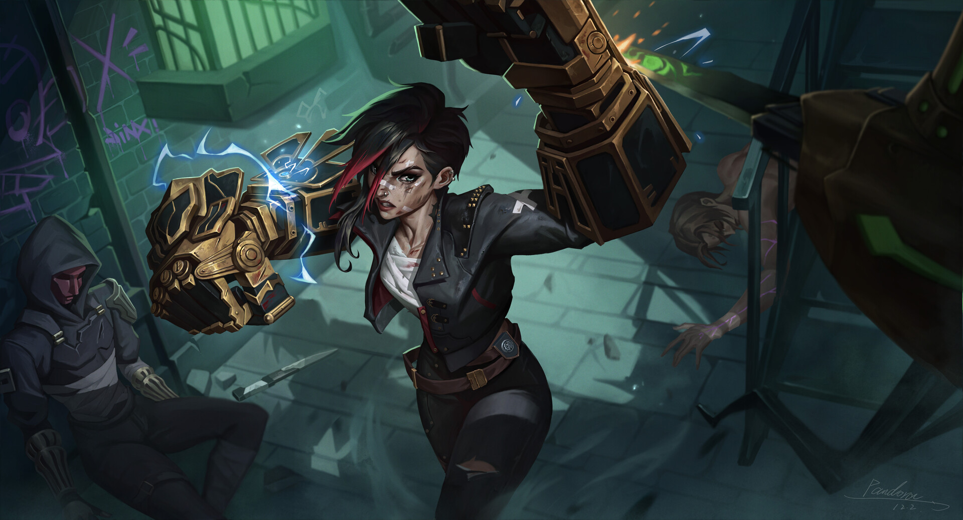 ArtStation - Vi Arcane Mel fanart