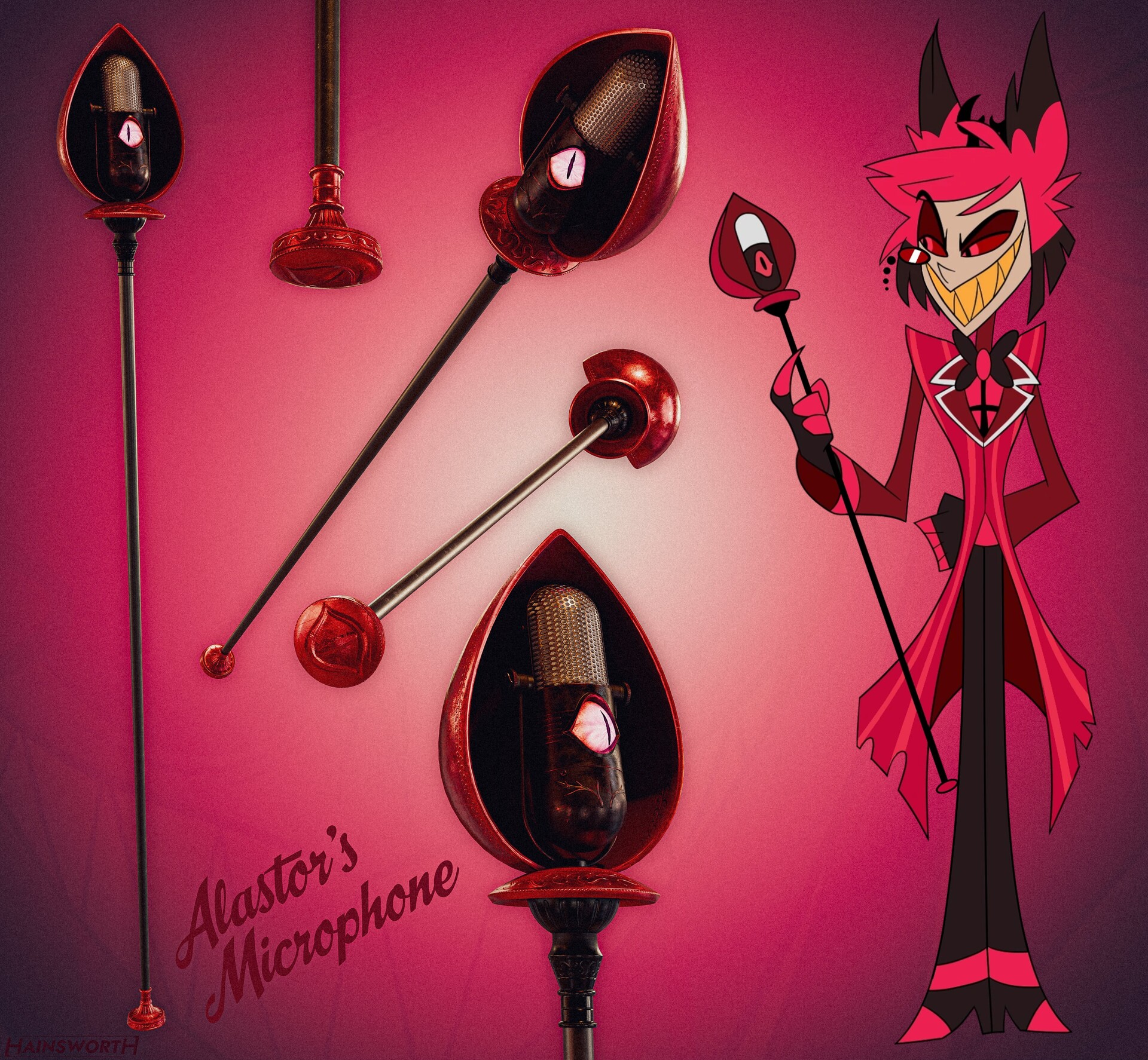 ArtStation - Alastor's Microphone
