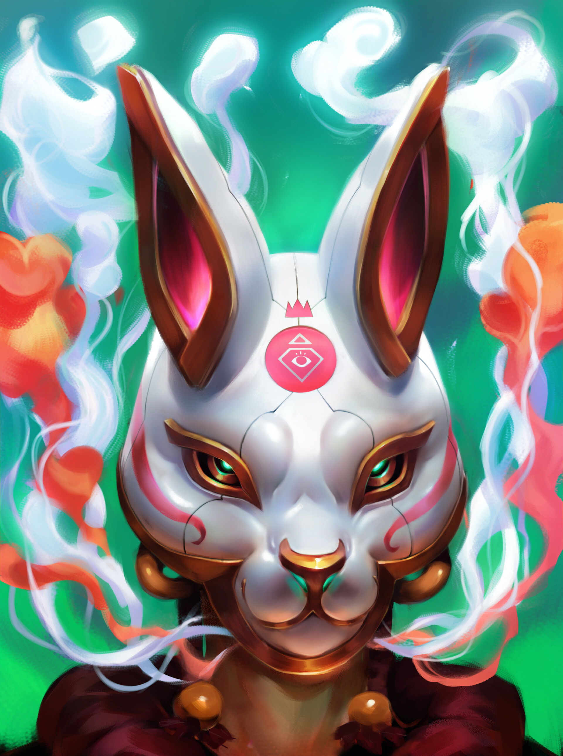 ArtStation - Rabbit Mask