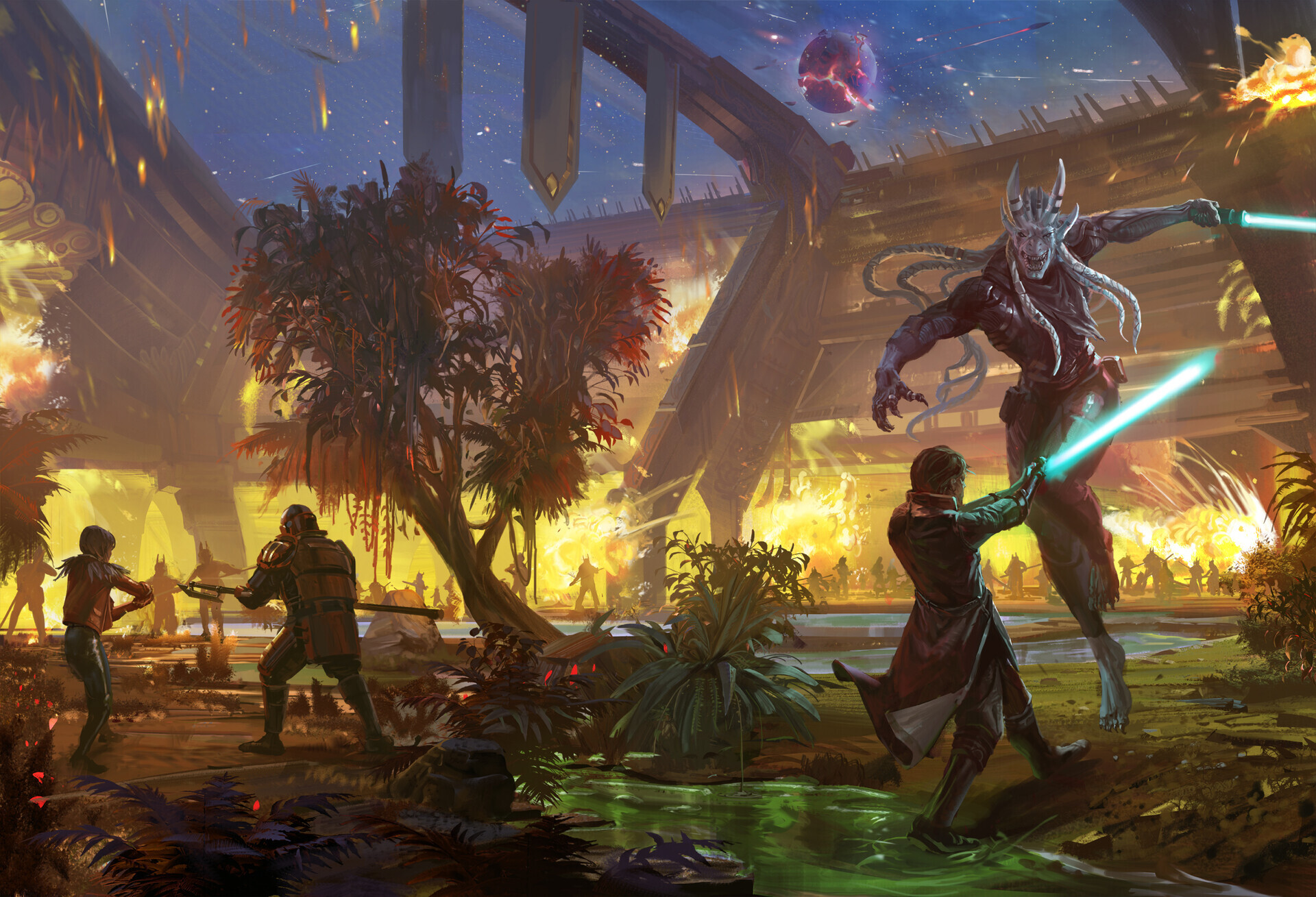 ArtStation - "Sun Eater" series