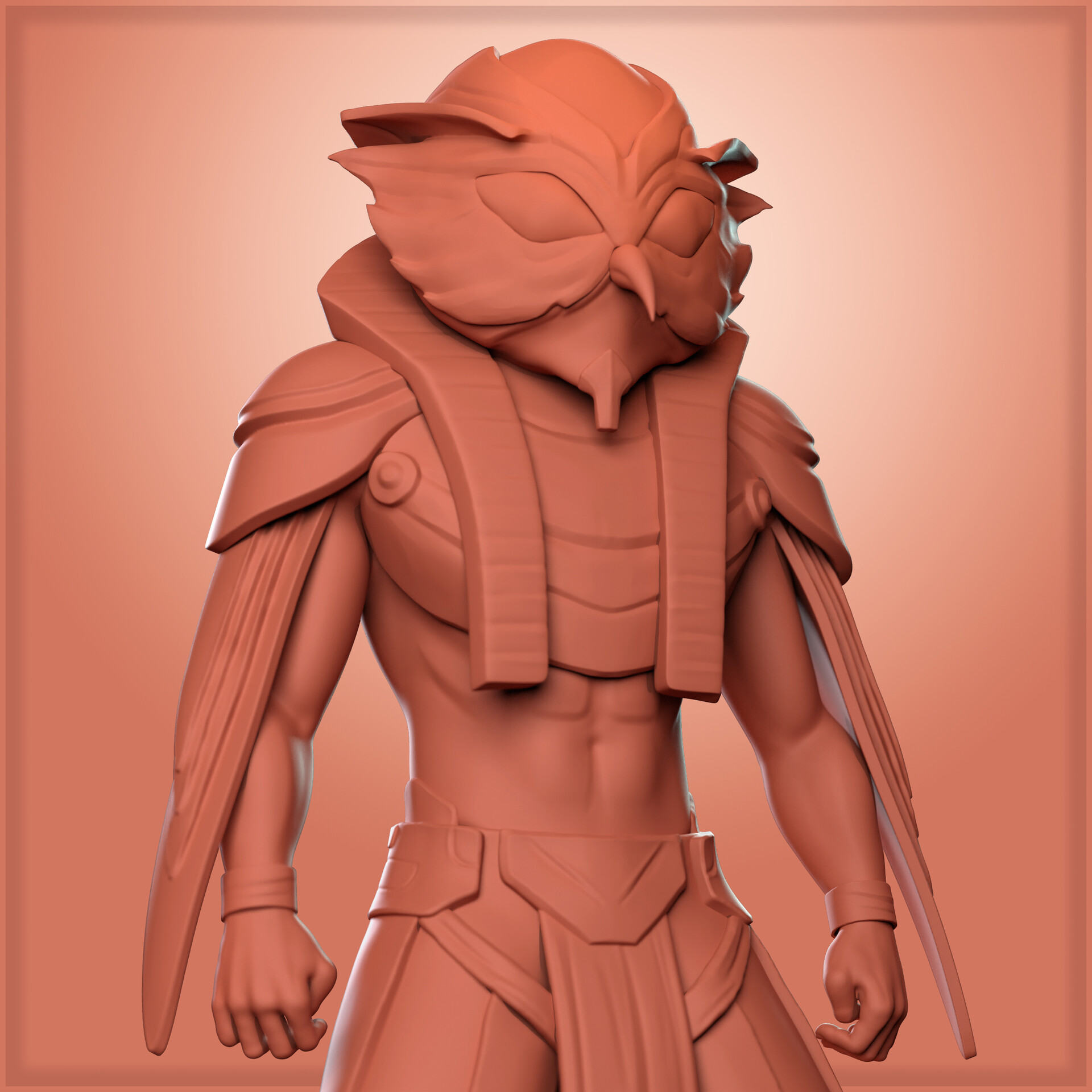 ArtStation - OWL WARRIOR