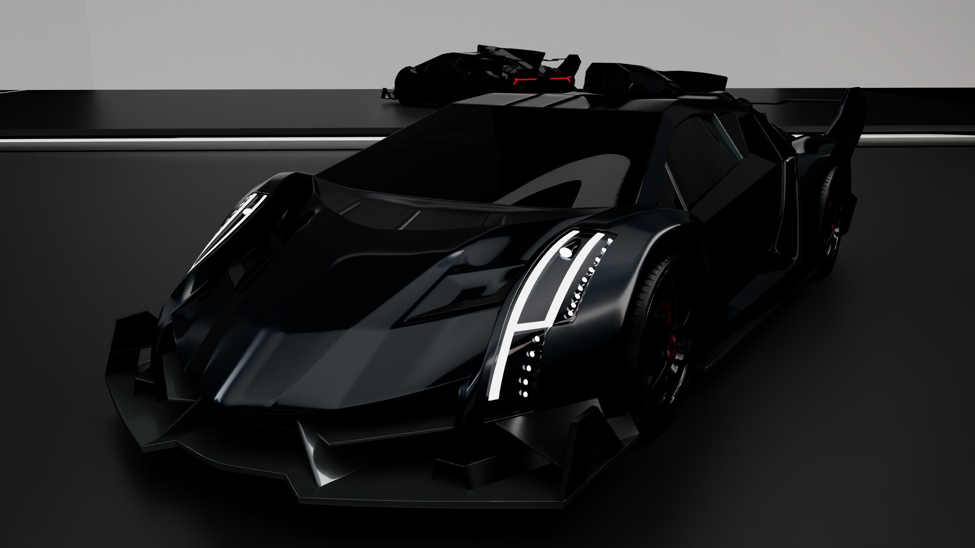 ArtStation - Concept Hypercar Modeling