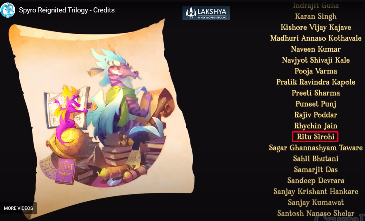 ArtStation - Spyro Reignited Trilogy-credit-name-list