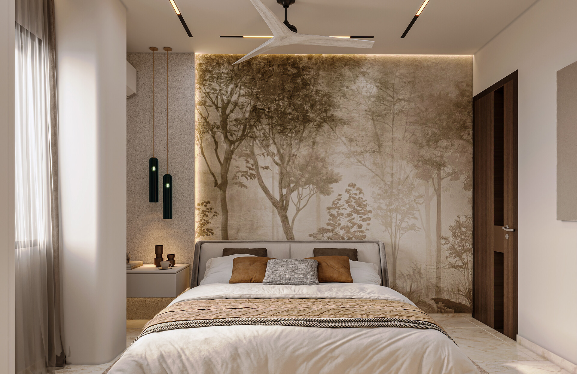 ArtStation - Creative Bedroom designe & Interior Design