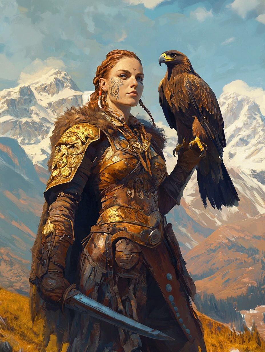 ArtStation - Eagle Maiden