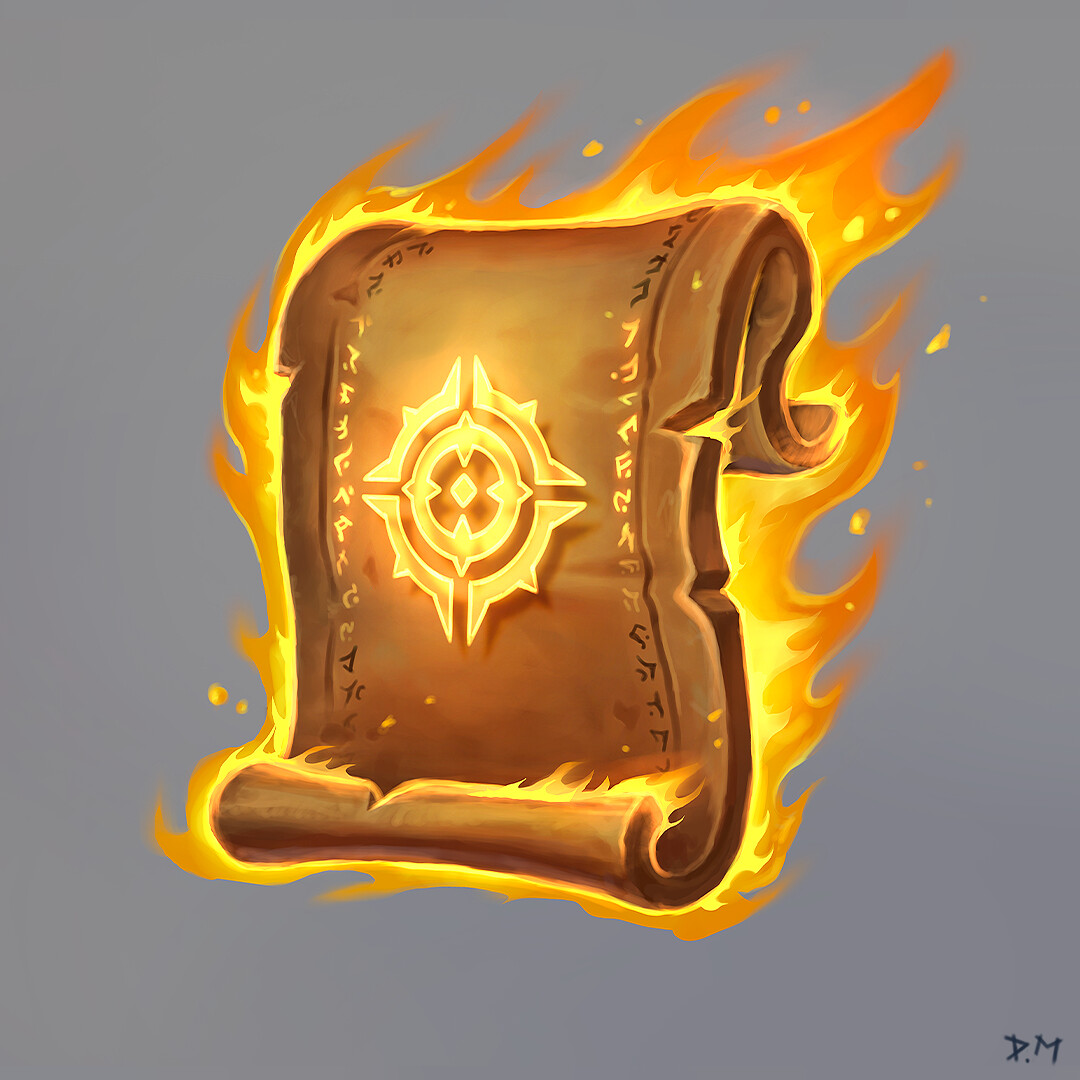 ArtStation - Fantasy Scrolls