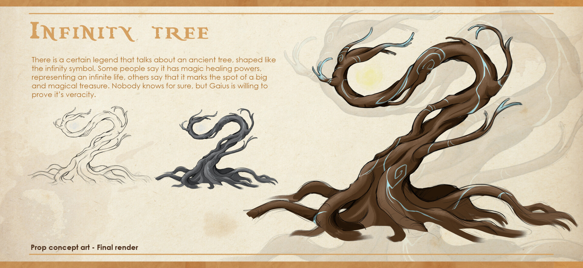 ArtStation - The infinity tree