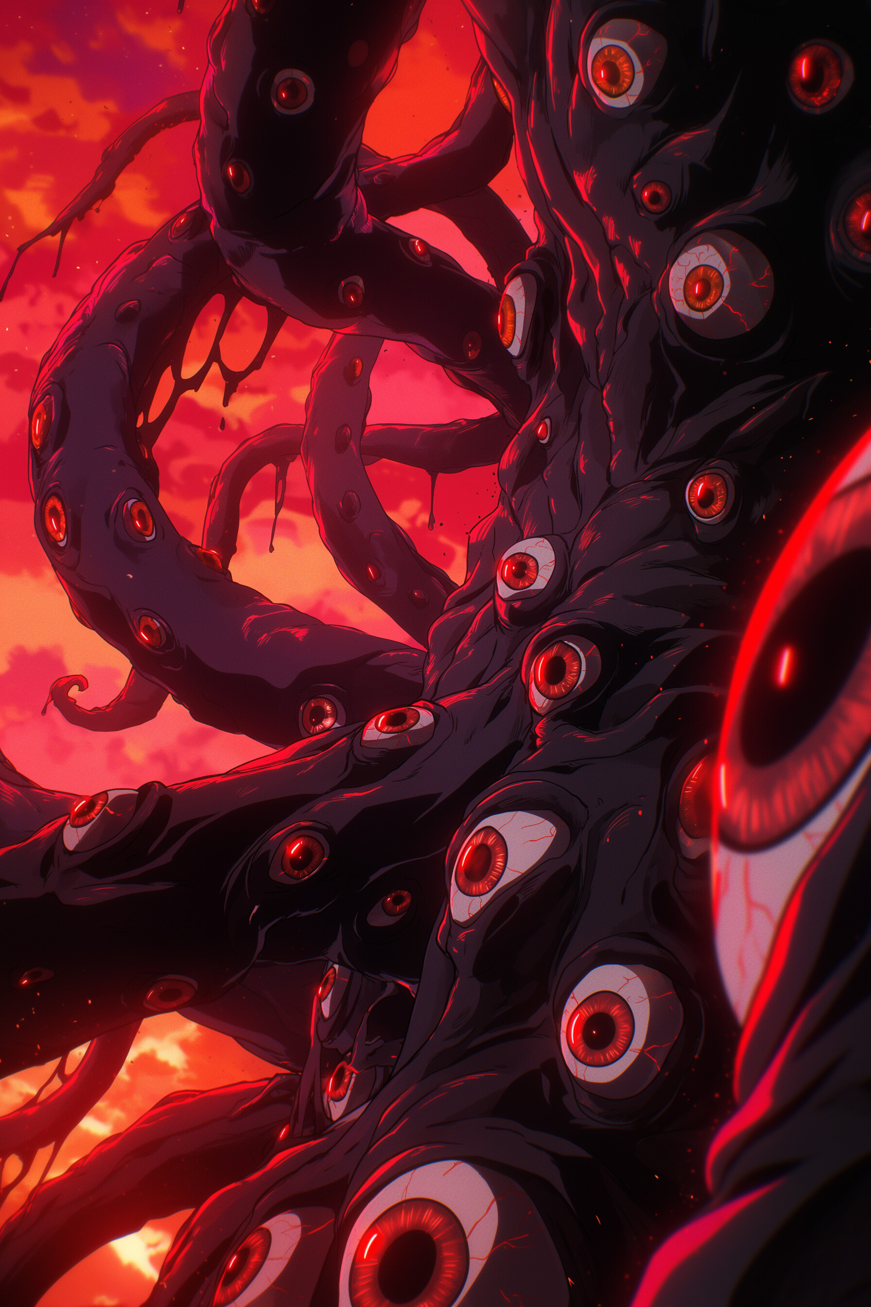 ArtStation - Crazy, big-eyed, berserk-like concept story. Ultimate pack 27 img.