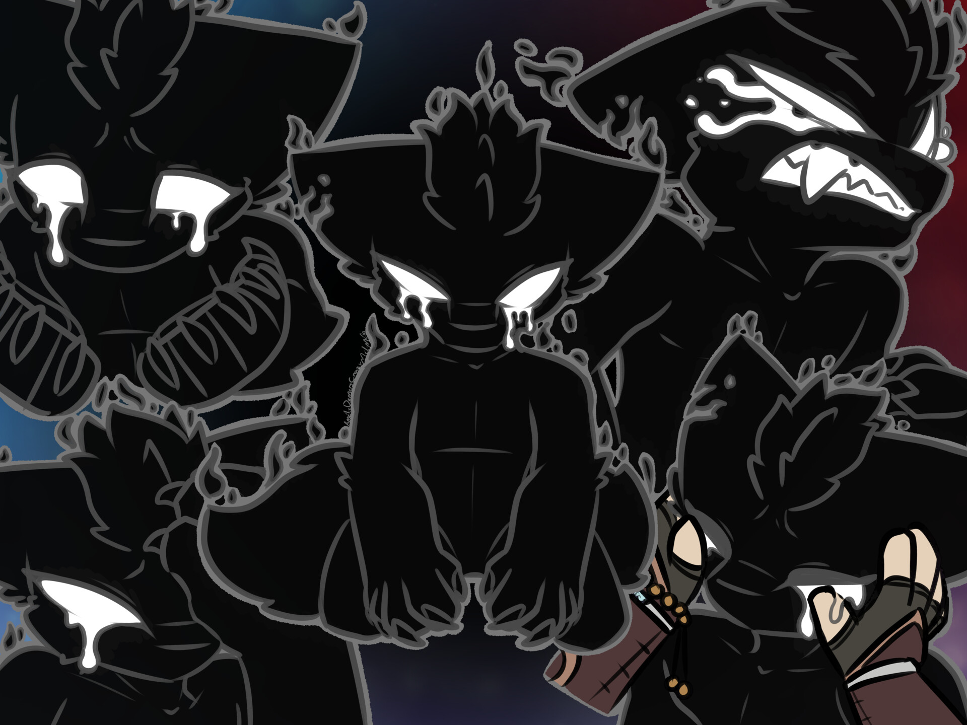 ArtStation - DnD: Depression Malik