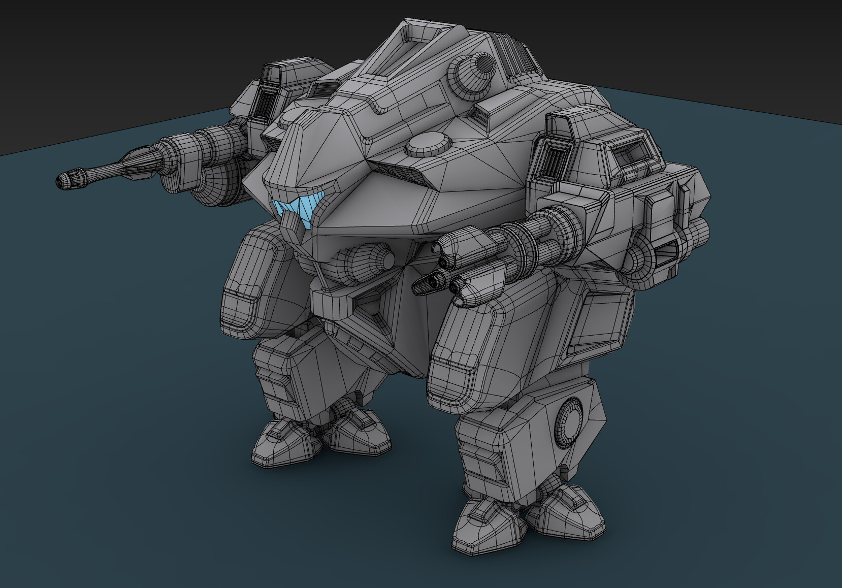 Massimiliano Addante - Mech wip - 3DsMax