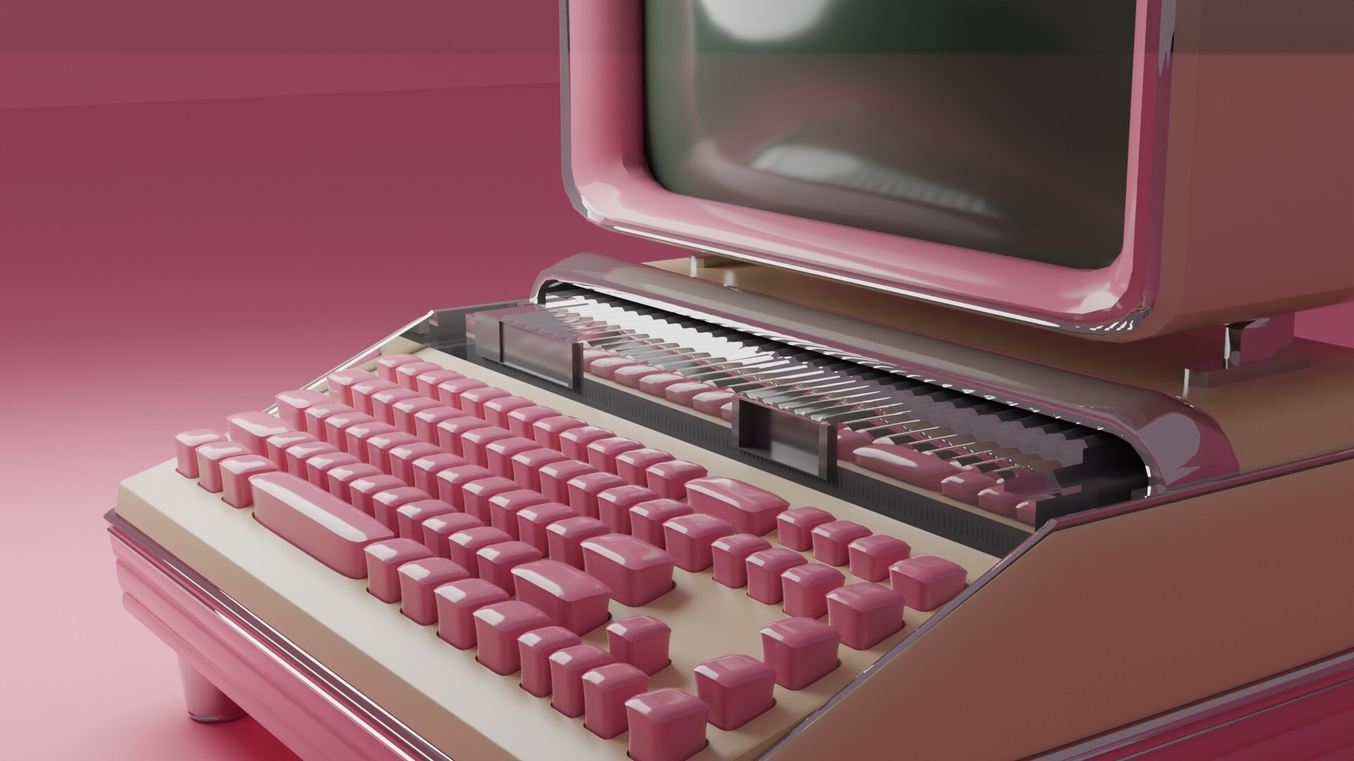 ArtStation - Retrofuturistic Computer