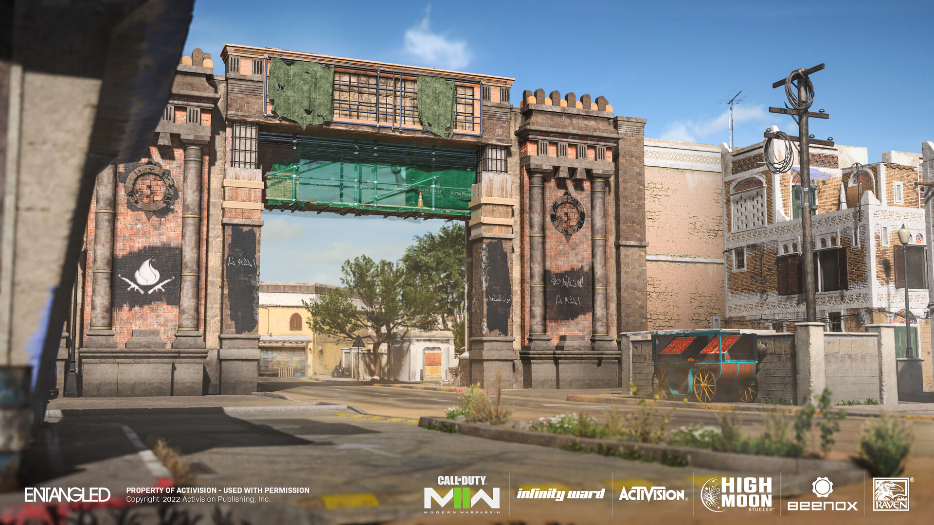 Den Ver - In-game Level Art for Call of Duty MW2